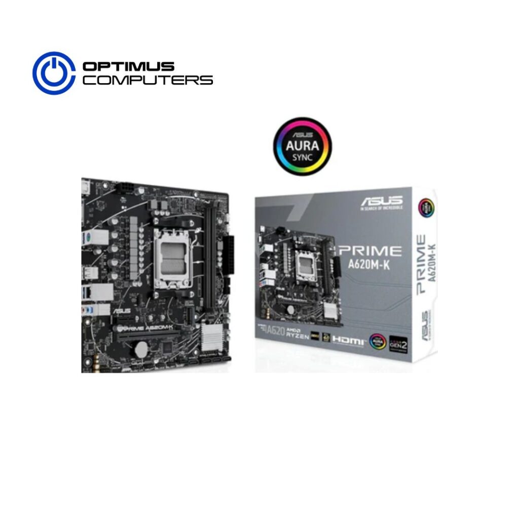 PRIME A620M-E | Affordable AMD Motherboard for Gaming - Optimus Computers